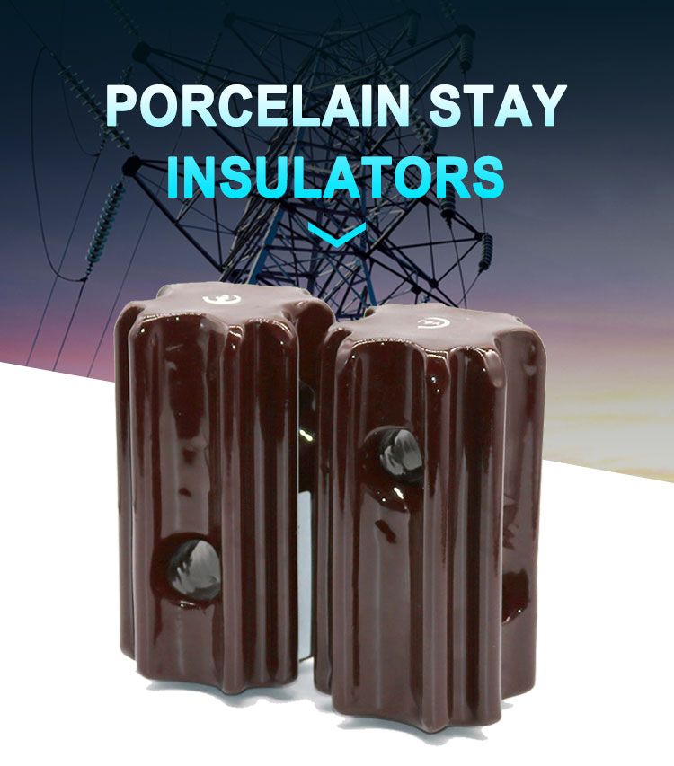 Porcelain stay insulator, strain type insulator, stay insulator